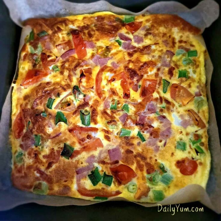 Air Fryer Omelette - Daily Yum