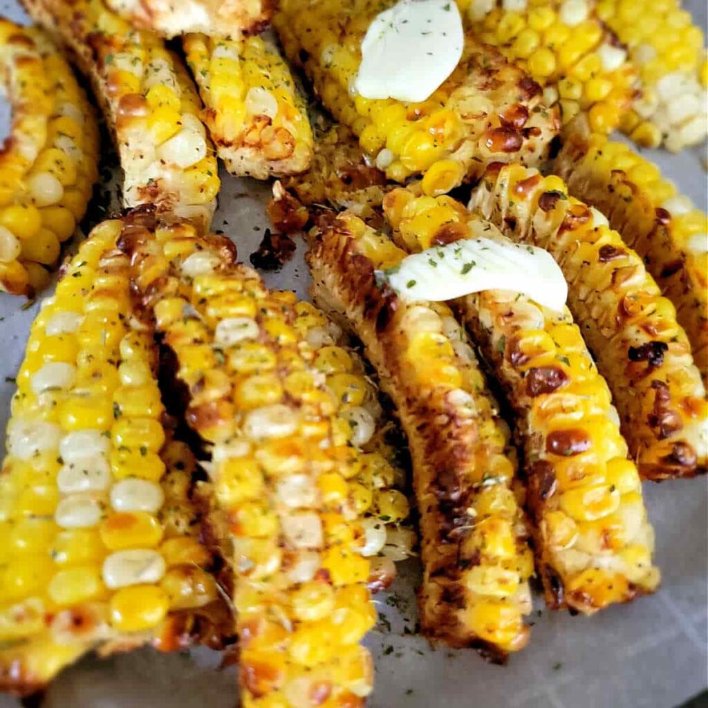 Air Fryer Corn Ribs - Daily Yum