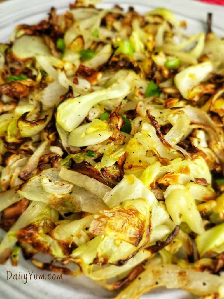 Easy Air Fryer Cabbage - Daily Yum