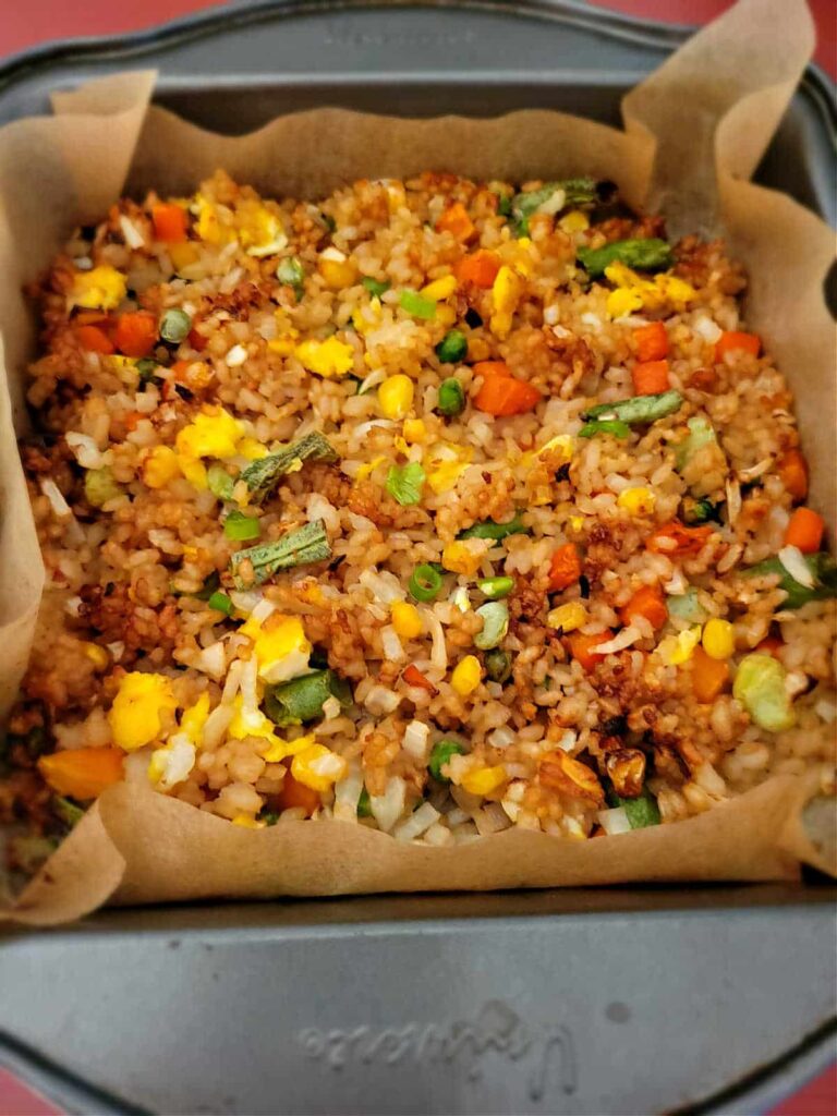 Super Easy Air Fryer Fried Rice Recipe - Daily Yum