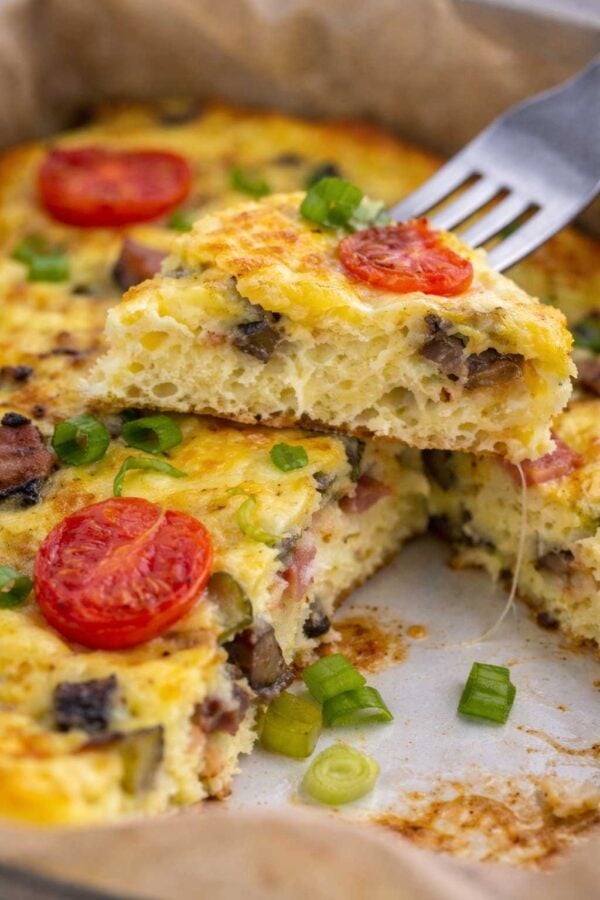 Air Fryer Omelette (Easy, Fluffy & No Flipping Needed) - Daily Yum